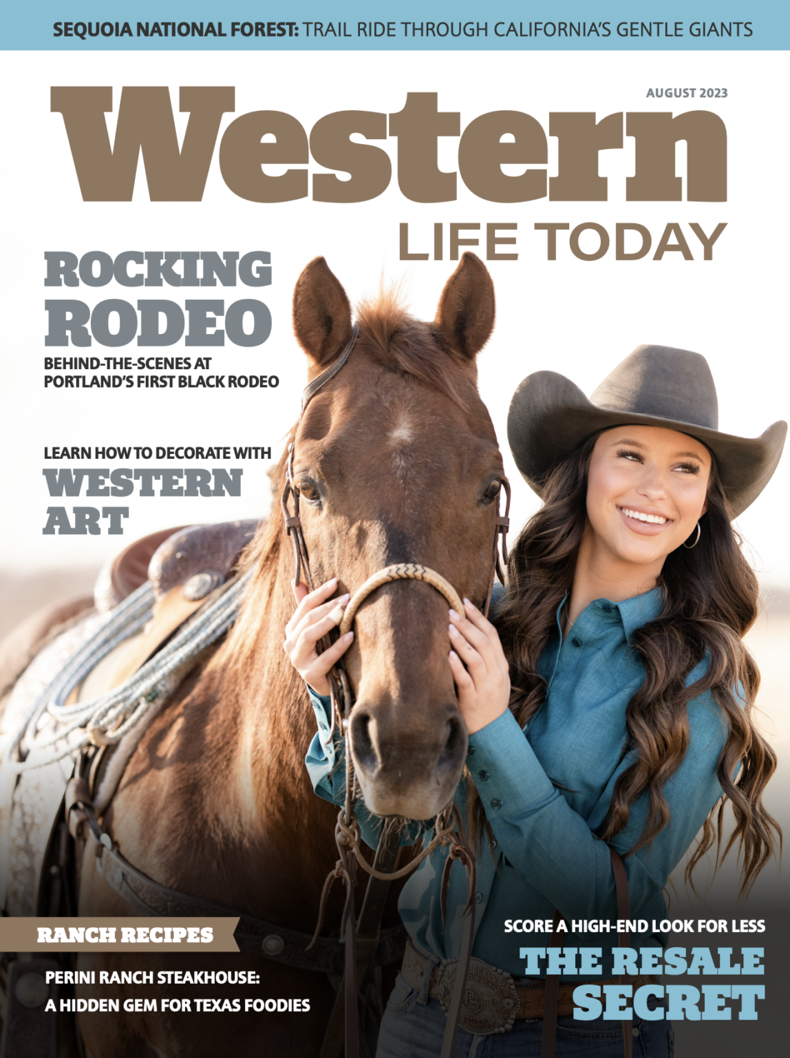 Western Life Today Cover - Kirstie Marie Photography